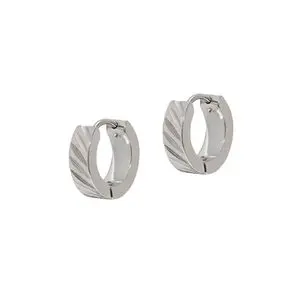 A WEATHERED PENNY Roux Hoops - Silver