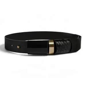 SVETLANA VUKOV Color Block Belt - Black