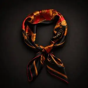 GARYJAMESMCQUEEN The Midas Skull Foulard Edition - Red