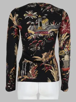 Etro Top A Maniche Lunghe