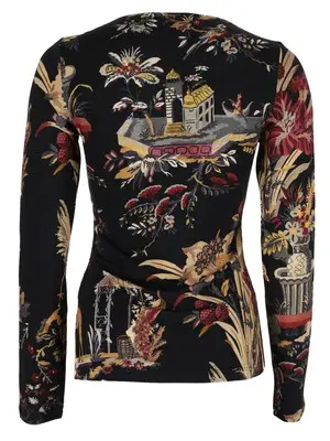 Etro Top A Maniche Lunghe