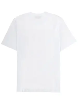 MSGM T-shirt In Cotone Con Logo - White