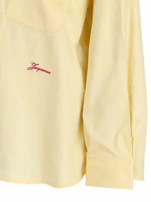 Jacquemus Camicia Asimmetrica In Cotone