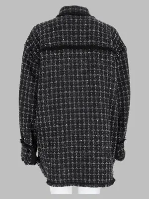 MSGM Camicia In Misto Cotone