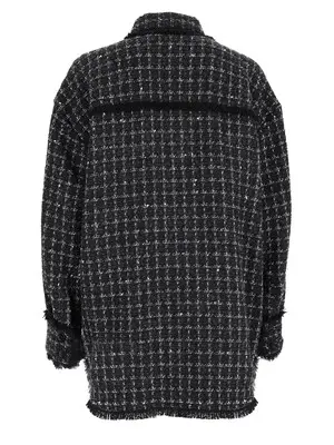 MSGM Camicia In Misto Cotone