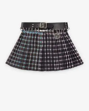 CHOPOVA LOWENA Mini Carabiner Skirt - Multicolor