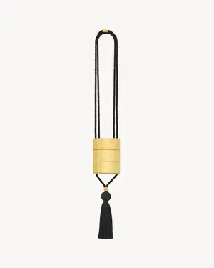 Saint Laurent Evening Opium Micro Minaudiere In Metal