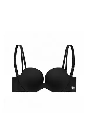 SECOND SKIN SOLUTION Second Skin Ultimate Wire-free Push Up Bra - Black