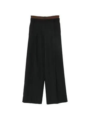 Loewe Wool Trousers - Black