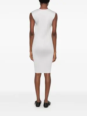 Issey Miyake Pleated Short Dress