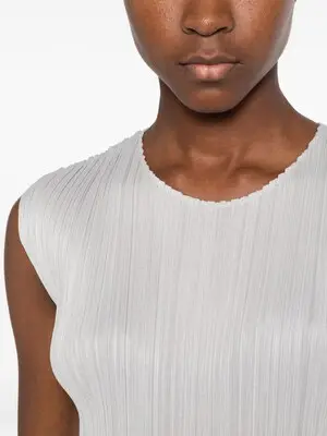 Issey Miyake Pleated Short Dress