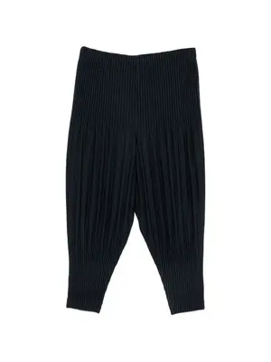 Issey Miyake Pleated Trousers - Blue