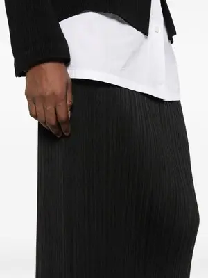 Issey Miyake Pleated Long Skirt