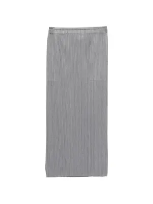 Issey Miyake Pleated Long Skirt