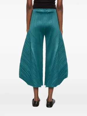 Issey Miyake Pleated Wide-leg Trousers