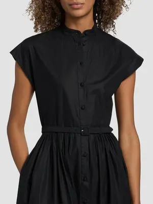 Adam Lippes Genevieve Cotton Poplin Shirtdress