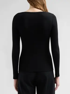Majestic Filatures Soft Touch Scoopneck Sweater
