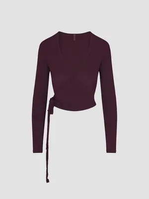 SKIMS Jersey Wrap Top