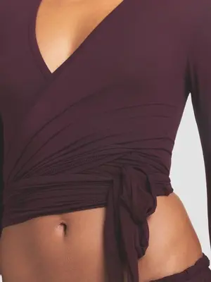 SKIMS Jersey Wrap Top