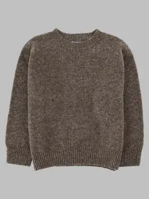 MARGARET HOWELL 100% Wool Crewneck Sweater - Grey