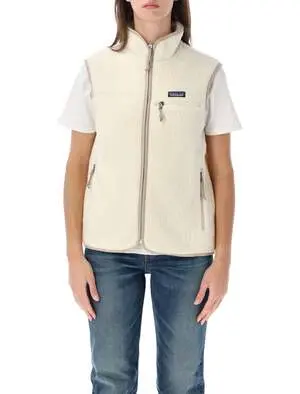Patagonia Retro Pile Fleece Vest With Zip Pockets