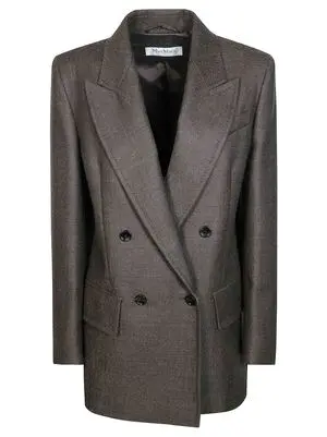 MAX MARA SFILATA Structured Quilted Jacket - Nero