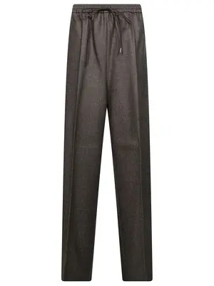 MAX MARA SFILATA Mxspantone Tailored Trousers - Nero