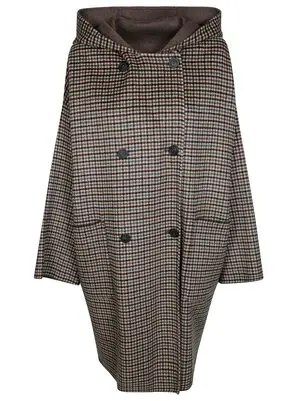 Max Mara Reversible Double-breasted Wool Midi Overcoat