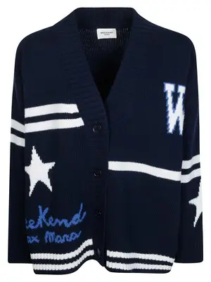 Max Mara Wkdbelgio Cardigan Over Sweater