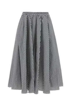 PATOU Embroidered T-shirt Skirt Mini For