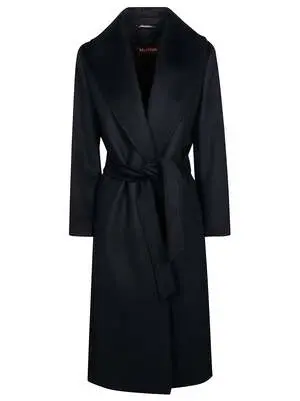 Max Mara Mstloriana Shawl-neck Overcoat