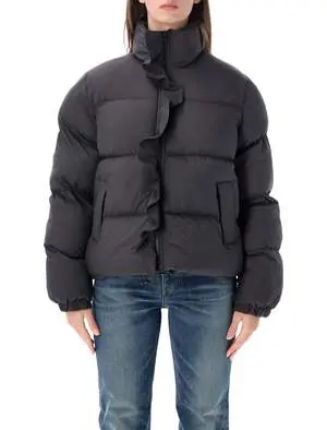 OPERASPORT Ruffle-front Puffer Jacket