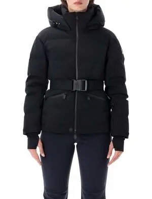 Moncler Hooded Belted Puffer Ski Jacket