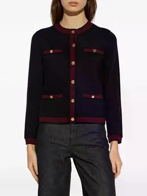 Tory Burch Button-up Wool Cardigan