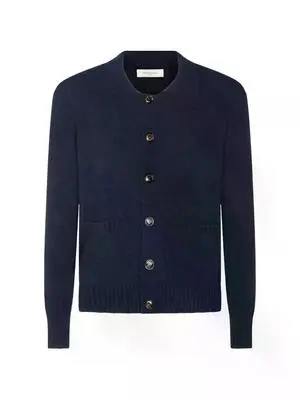 PIACENZA CASHMERE 1733 Button-up Cardigan - Blue