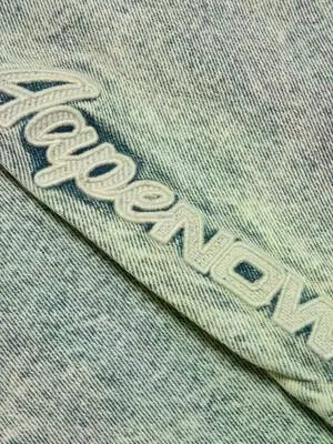 AAPE BY *A BATHING APE Moonface Denim Shorts