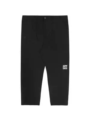 AAPE BY *A BATHING APE Moonface Straight-fit Trousers - Black