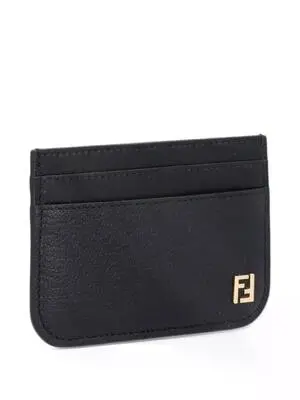 Fendi Ff Leather Card Case