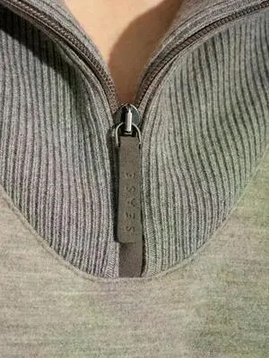 Sease Aral Zip-neck Sweater