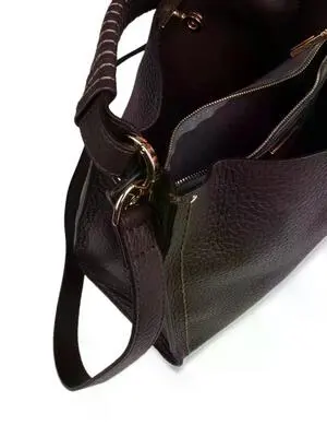 VISONA` Mia Santorini Leather Tote Bag
