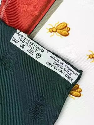 Hermès 20th Century Napoleon Silk Scarf 90 Scarves - White