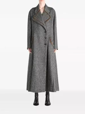 COMMUNS Button Long Coat