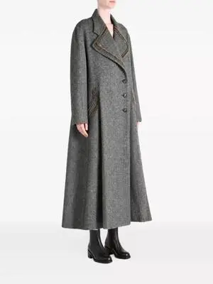 COMMUNS Button Long Coat