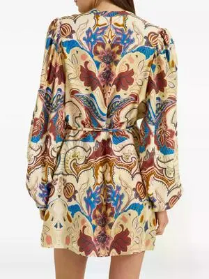 MARIE OLIVER Roxana Floral-print Mini Dress