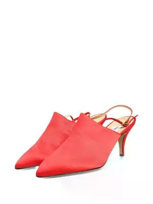 Dolce & Gabbana Pointed-toe Slingback Pumps - Red