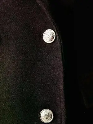 MORGAN Double-breasted Embossed-button Coat