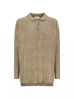 NOTSHY Andrea Button-up Cashmere Cardigan - Neutrals