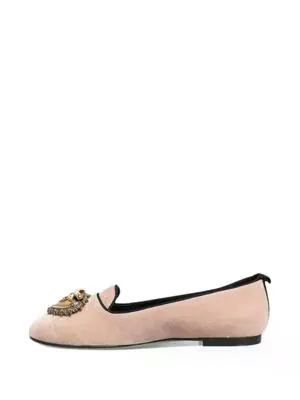 Dolce & Gabbana Devotion Heart-plaque Loafers