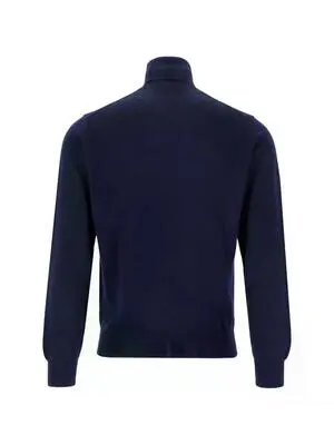 Al Duca D'aosta Roll-neck Cashmere Sweater - Blue
