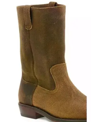 SEBAGO Rodeo Panelled Suede Boots